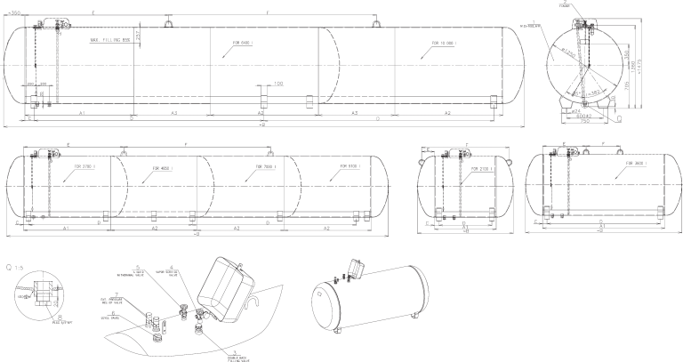 ABOVEGROUND LPG STORAGE TANKS